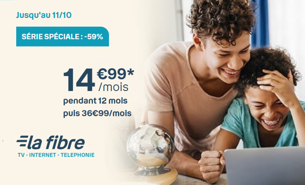 Forfait Bouygues box 14.99 euros : fibre ou l'ADSL