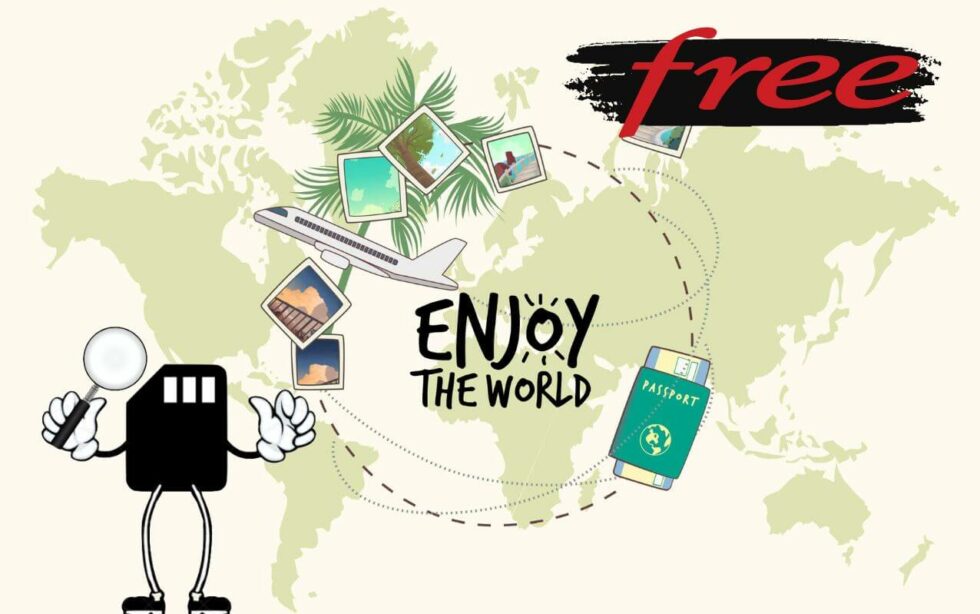 Forfait Free international : 70 destinations avec 25 Go