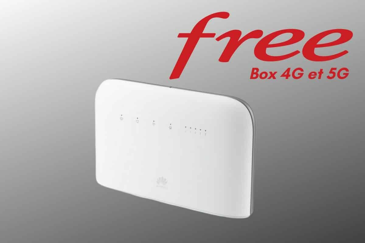 Box 5G Free : internet en Très Haut débit sur le réseau 5G