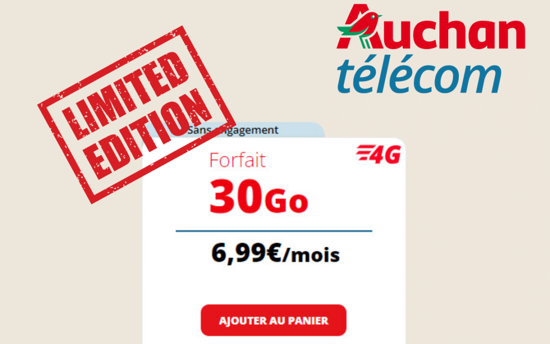Les actualités Auchan Telecom : soldes, offres et actu